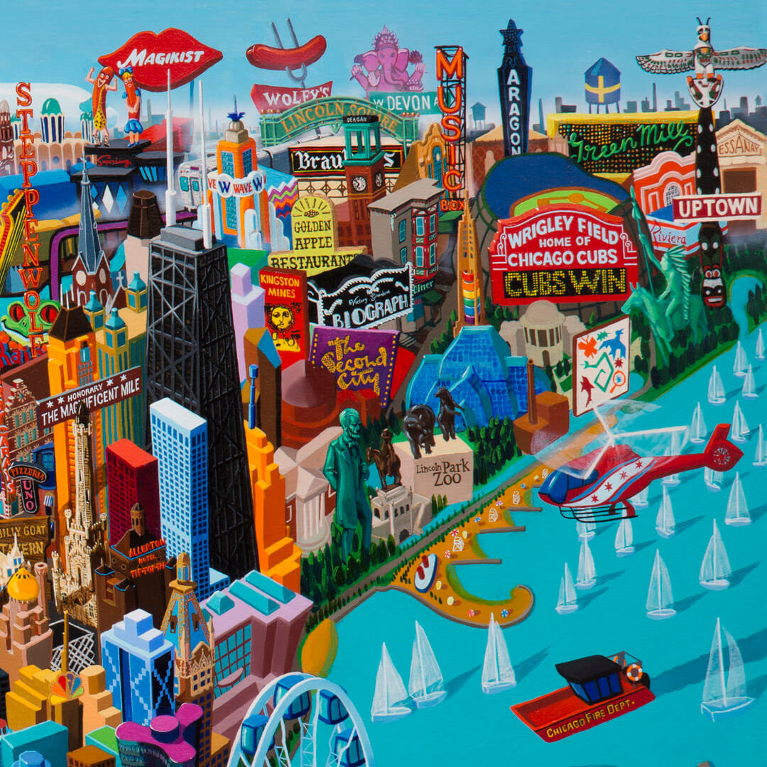 Chicago - Art Prints - Wolf Art Studio